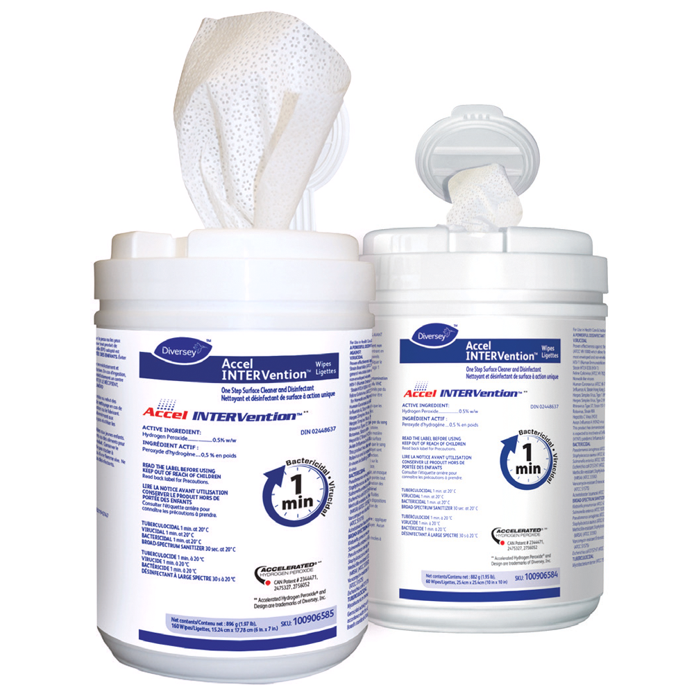 Accel INTERVention Wipes | 160 Wipes — C6.ca