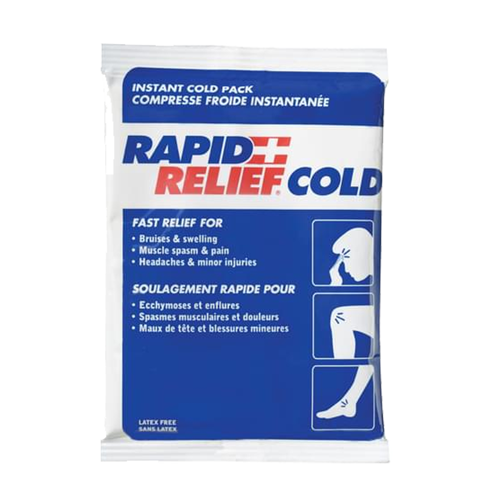 Rapid Relief® Instant Cold Packs | Each — C6.ca