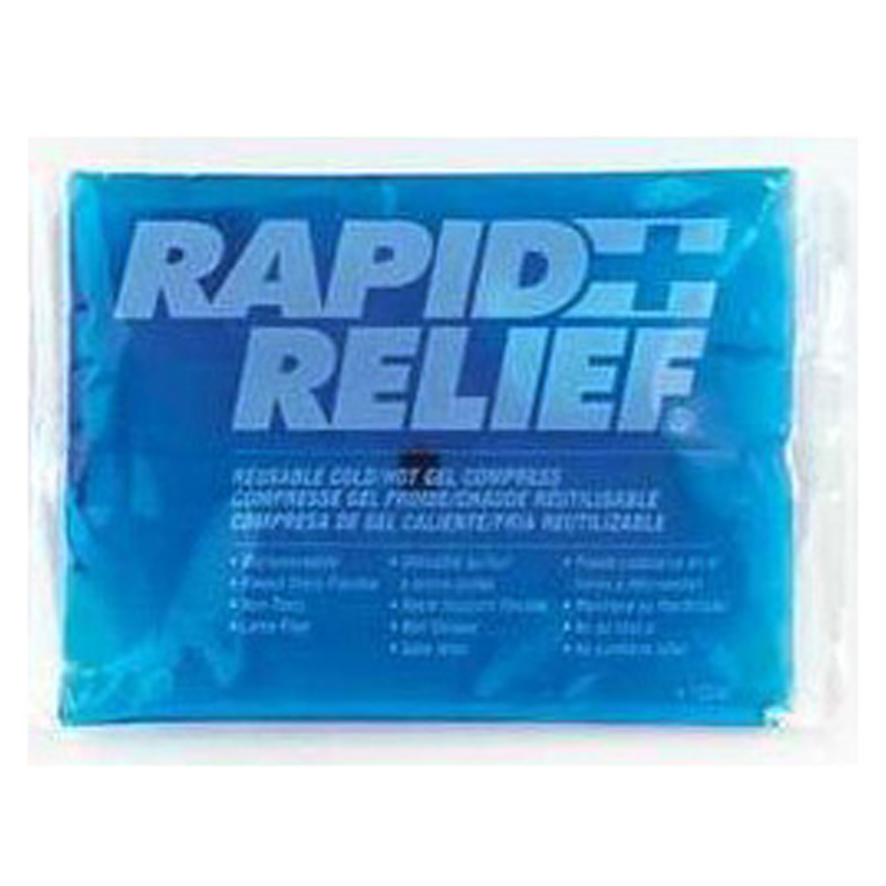 Rapid Relief® Hot/Cold Pack | Reusable, Non-Toxic Blue Gel — C6.ca